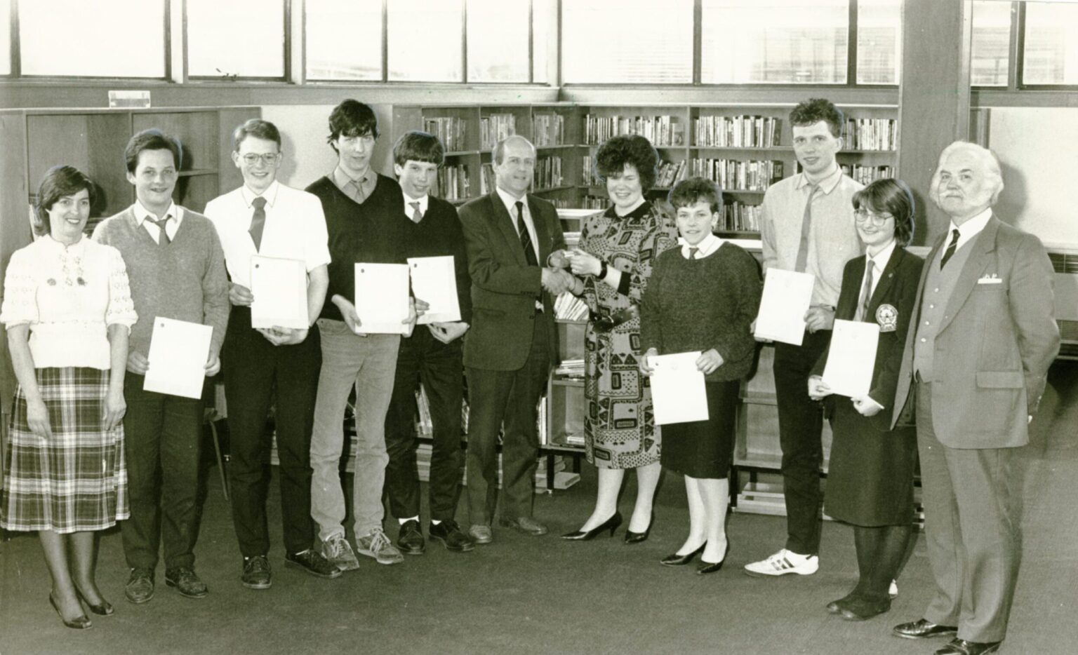 Pictures of Dundee's Craigie High School from 1970 to 2023