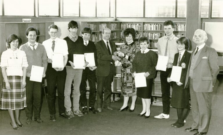 Pictures of Dundee's Craigie High School from 1970 to 2023