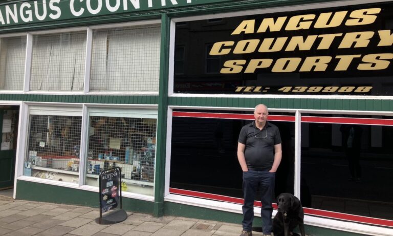 Arbroath shop Angus Country Sports closing down