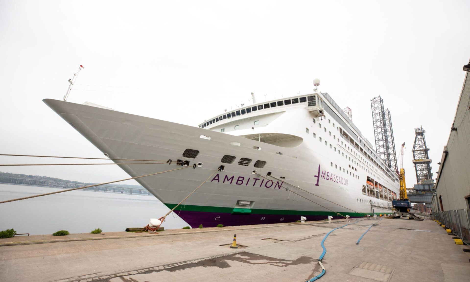 We go inside Ambassador's Ambition cruise ship docked in Dundee