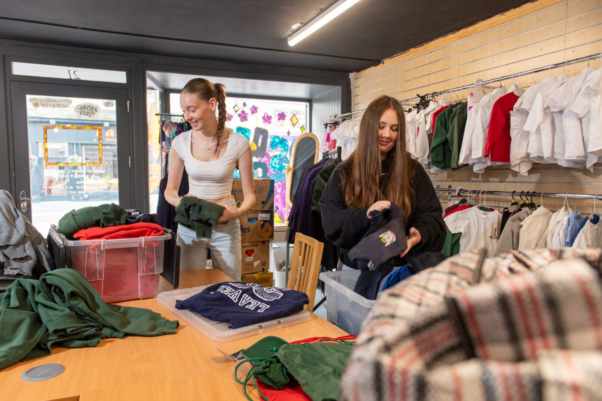 Perth single mum's free pre-loved clothing charity is changing lives