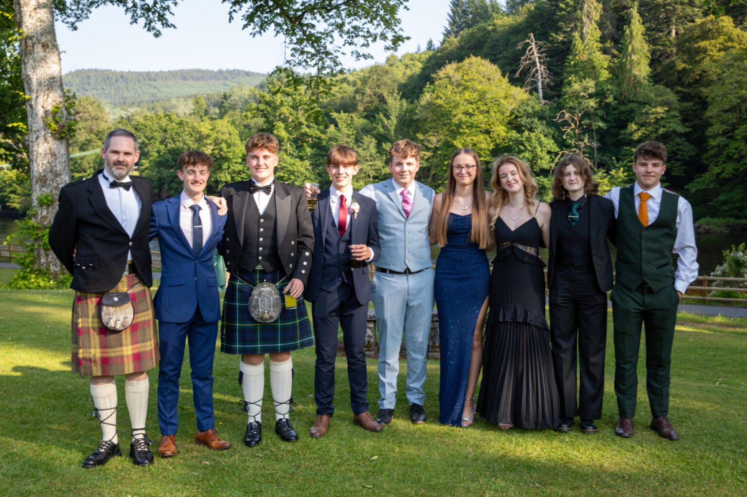 Perth Academy leavers' prom 2025 in photos