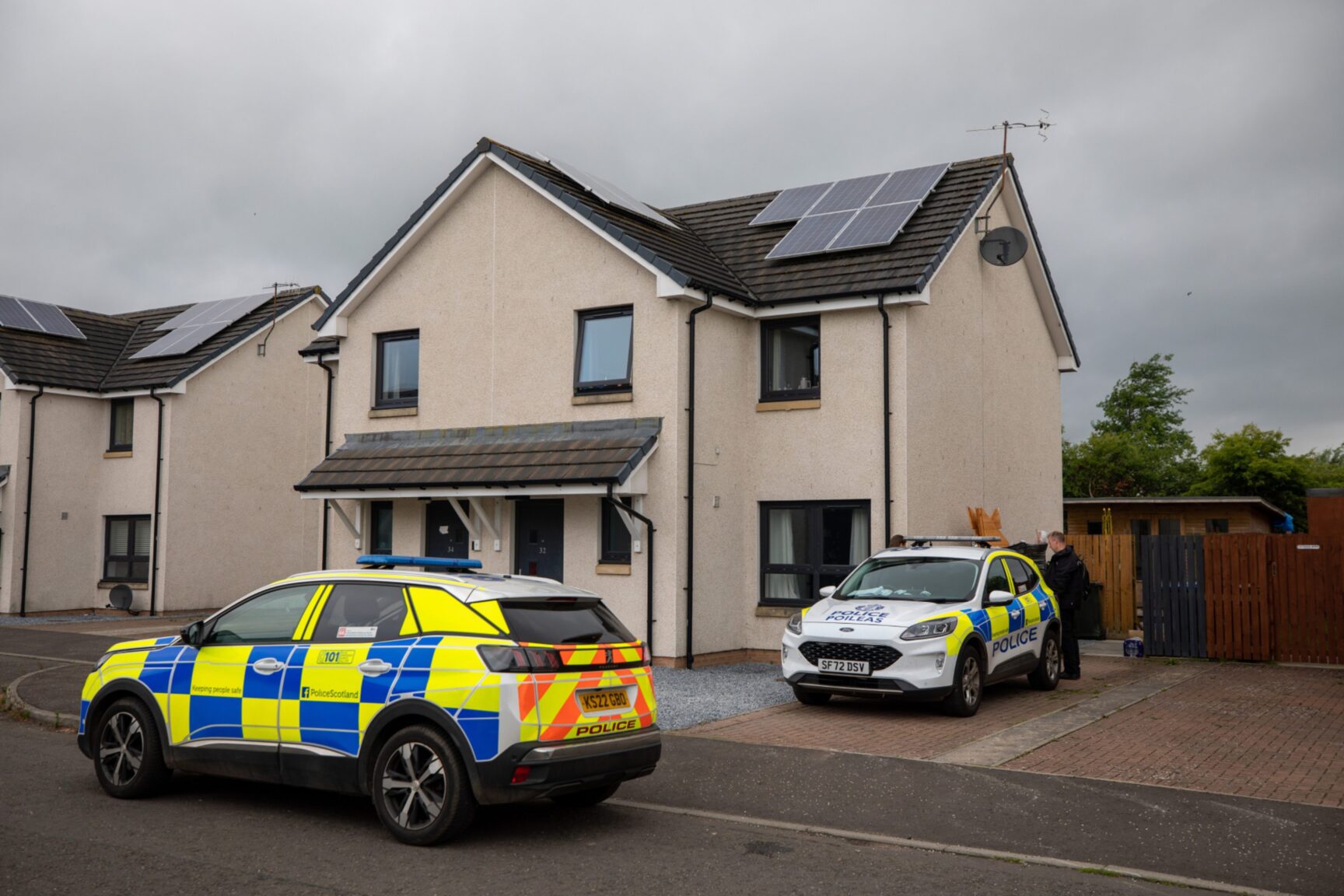 Man found dead on road near Dunning, Perthshire, named locally