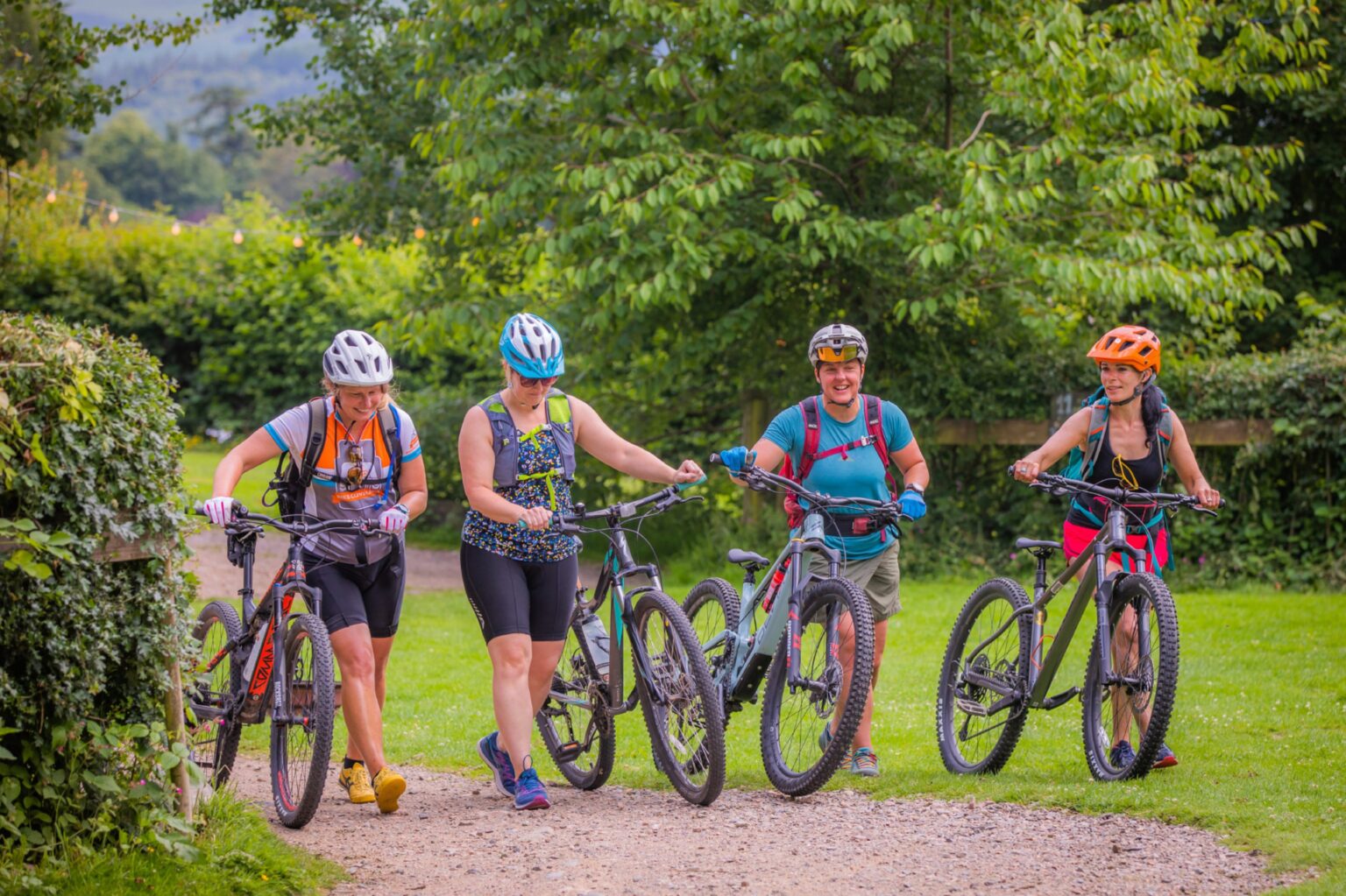 I join 'tranquil' Comrie cycling retreat led by former army officer