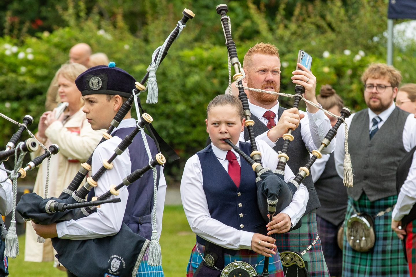 Pipe Band and Highland Dancing Competition Lochore Meadows