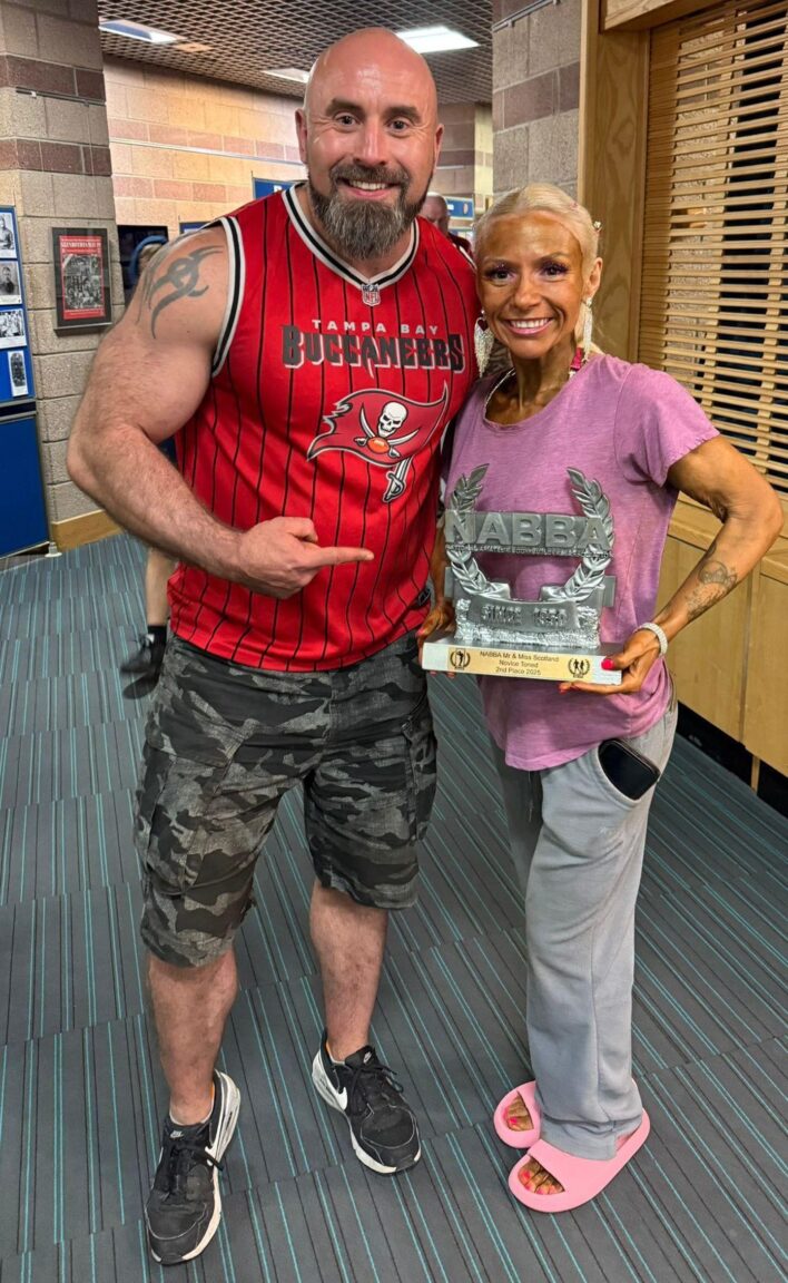 How Methil mum Shelley Morgan lost 9 stone to be bodybuilder