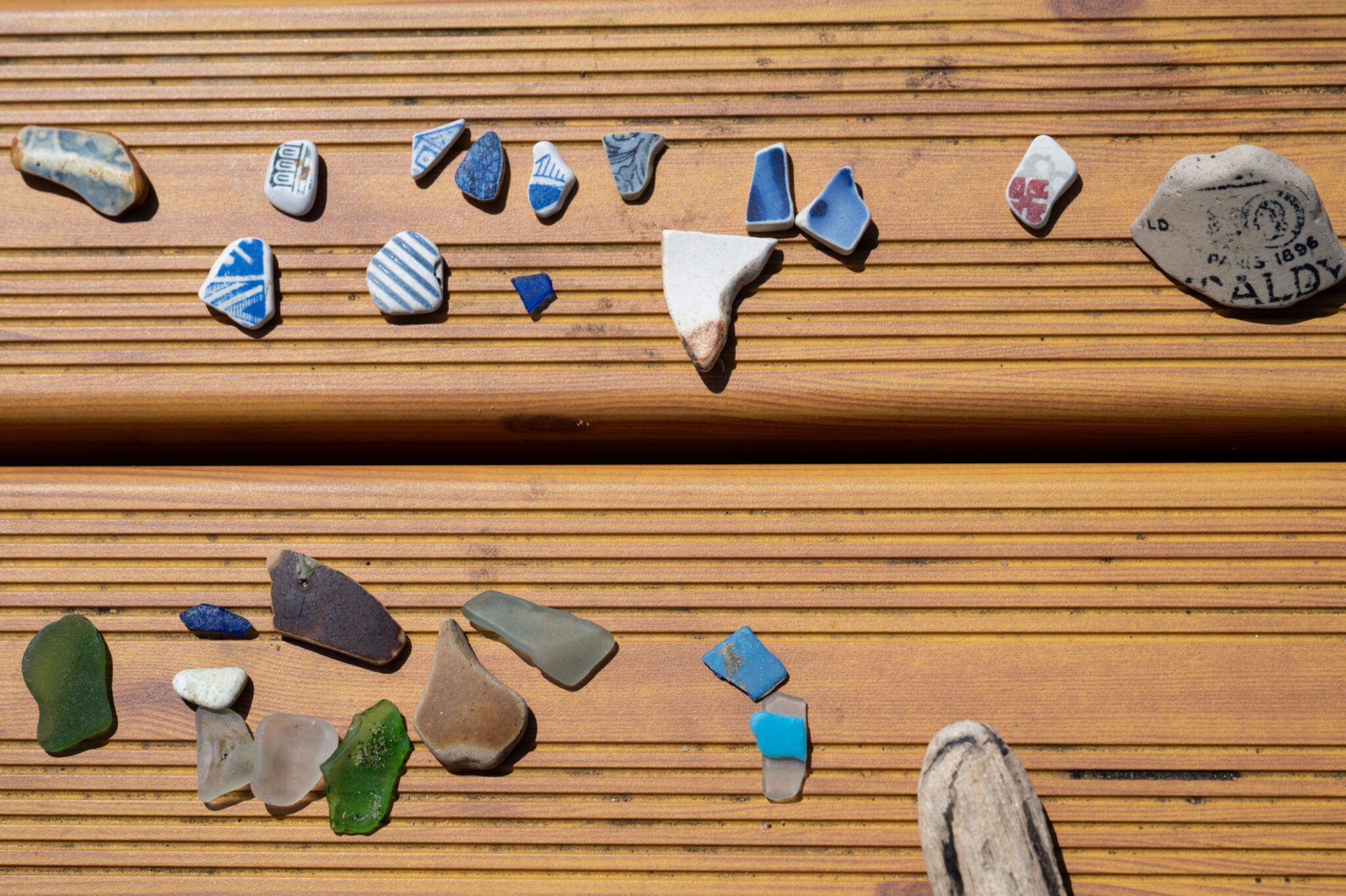 Beach foraging with Fife YouTube jewellers Scottish Mudlarking