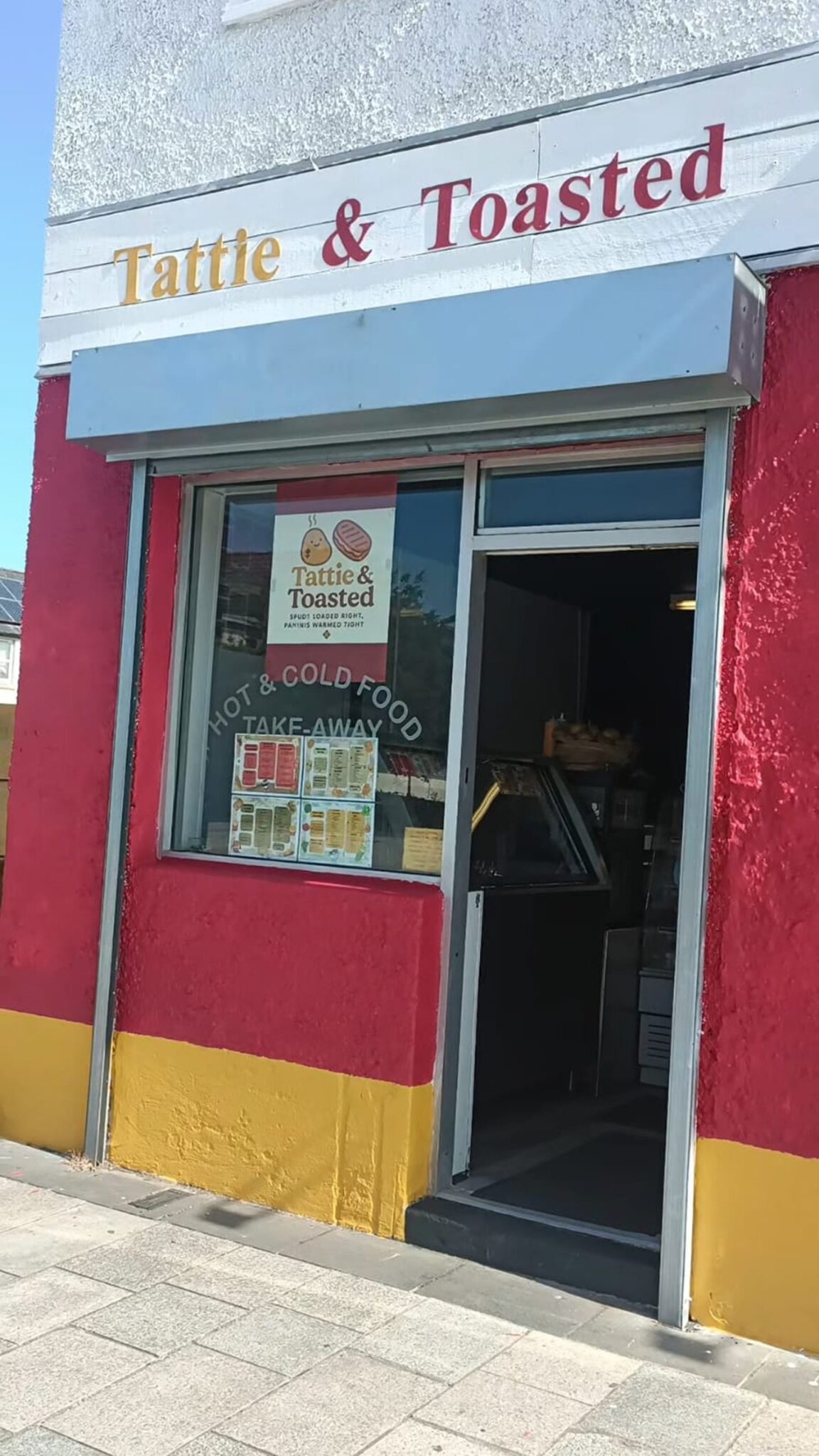 Takeaway Tattie & Toasted selling baked tatties opens in Stirling