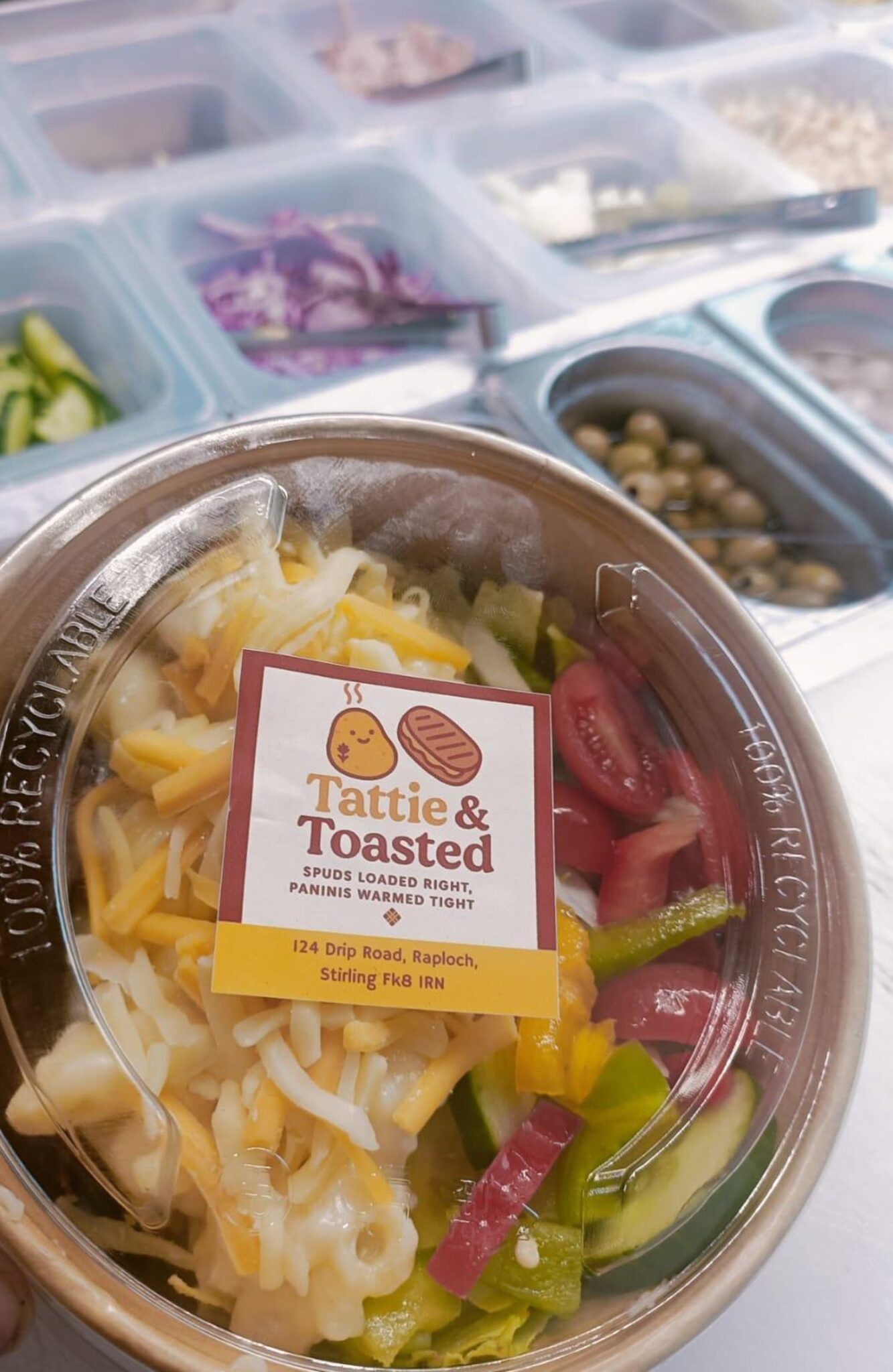 Takeaway Tattie & Toasted selling baked tatties opens in Stirling