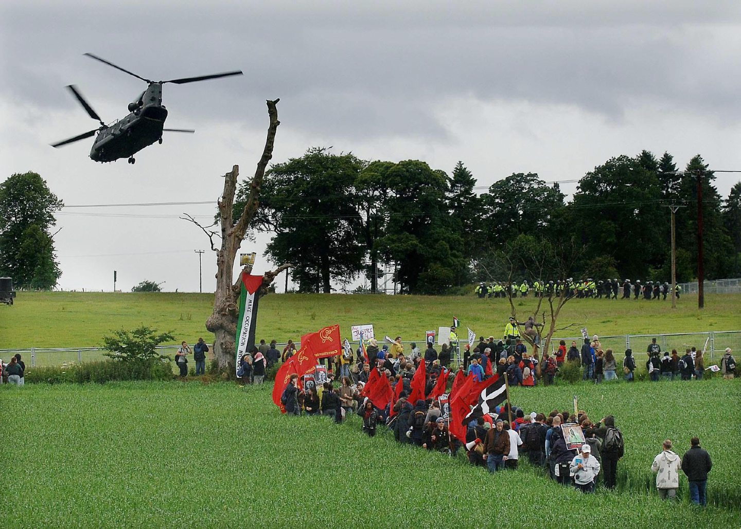 What are your memories of the Gleneagles 2005 G8 Summit?