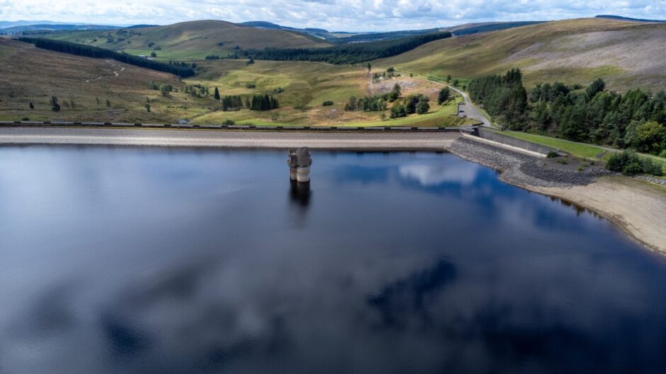 What impact are water shortages having in Tayside and Fife?