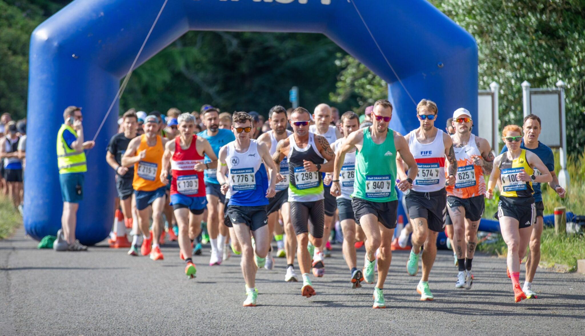 Best pictures as Dundee Half Marathon takes place