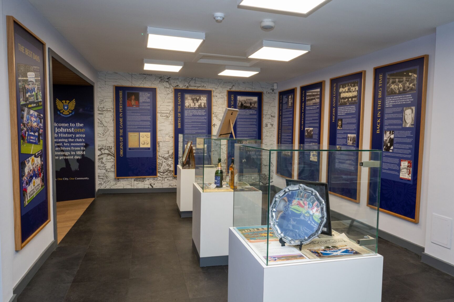 First look at St Johnstone shop and visitor centre in Perth