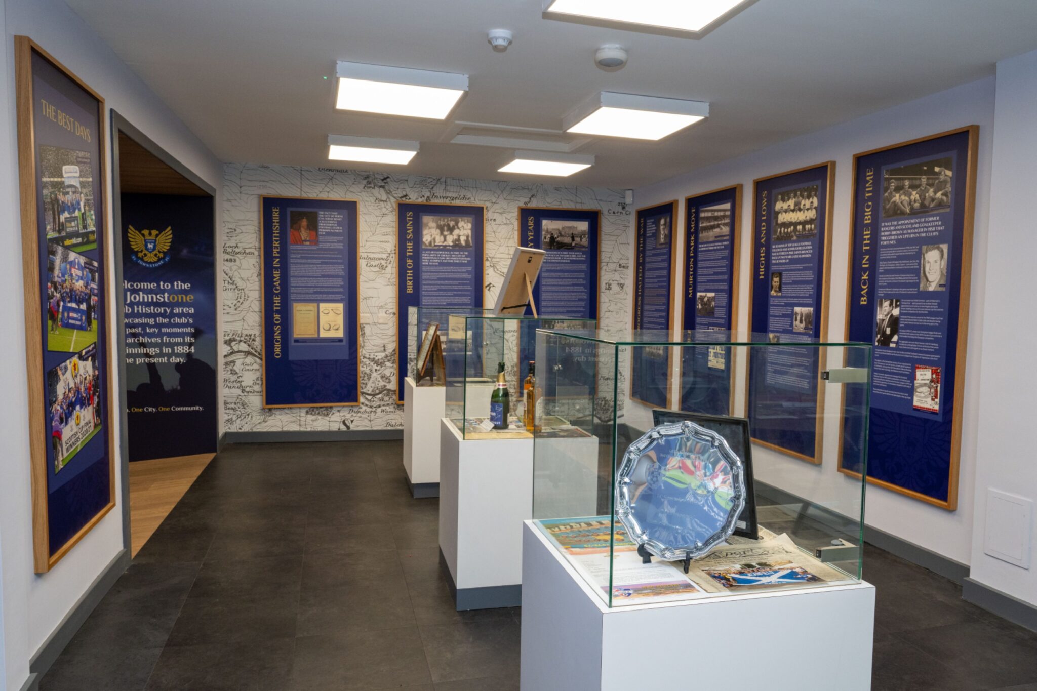 First look at St Johnstone shop and visitor centre in Perth