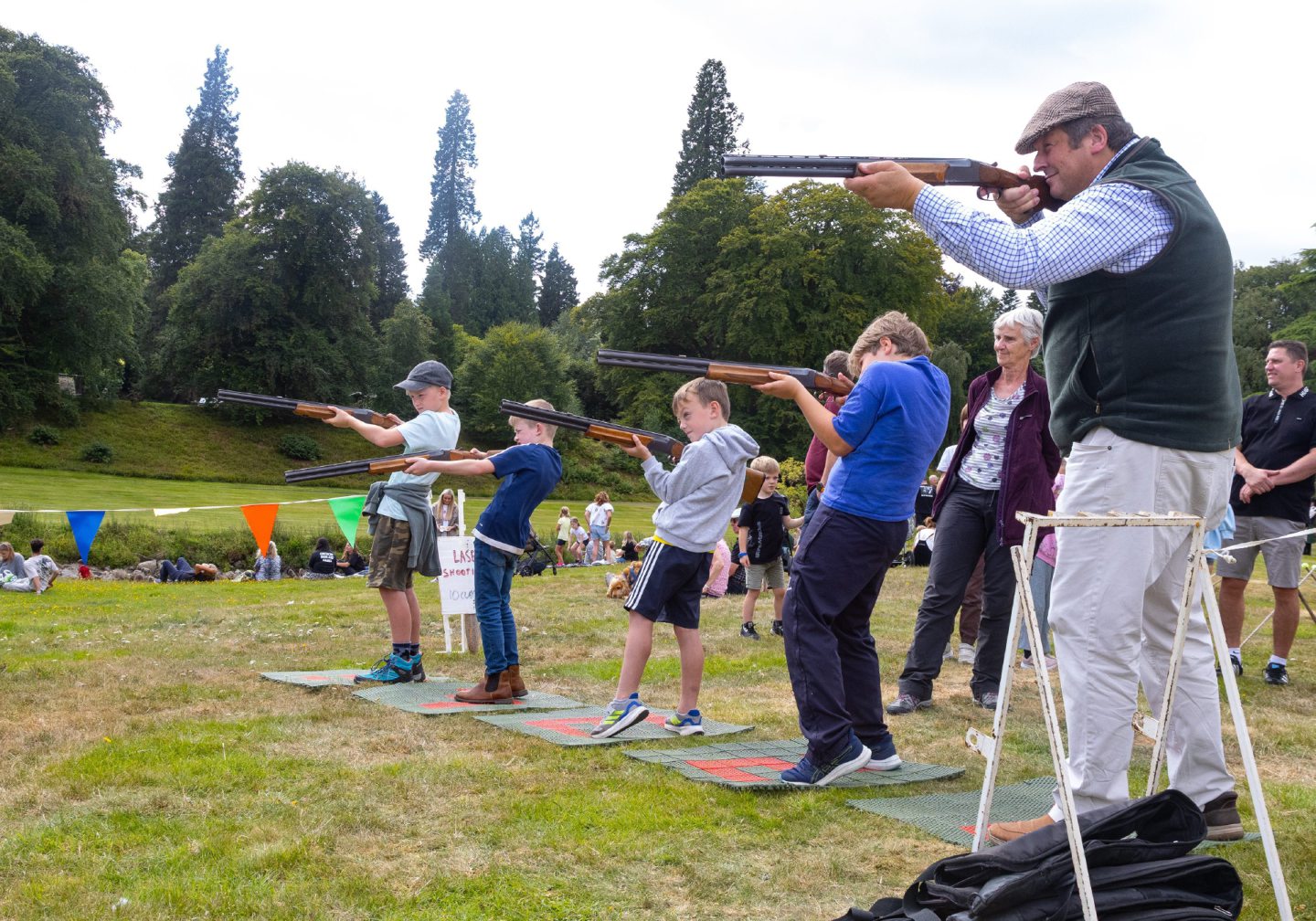 Great pictures as families enjoy Cortachy Highland Games