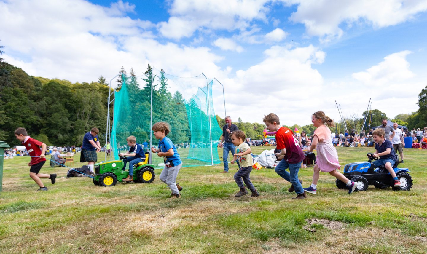 Great pictures as families enjoy Cortachy Highland Games