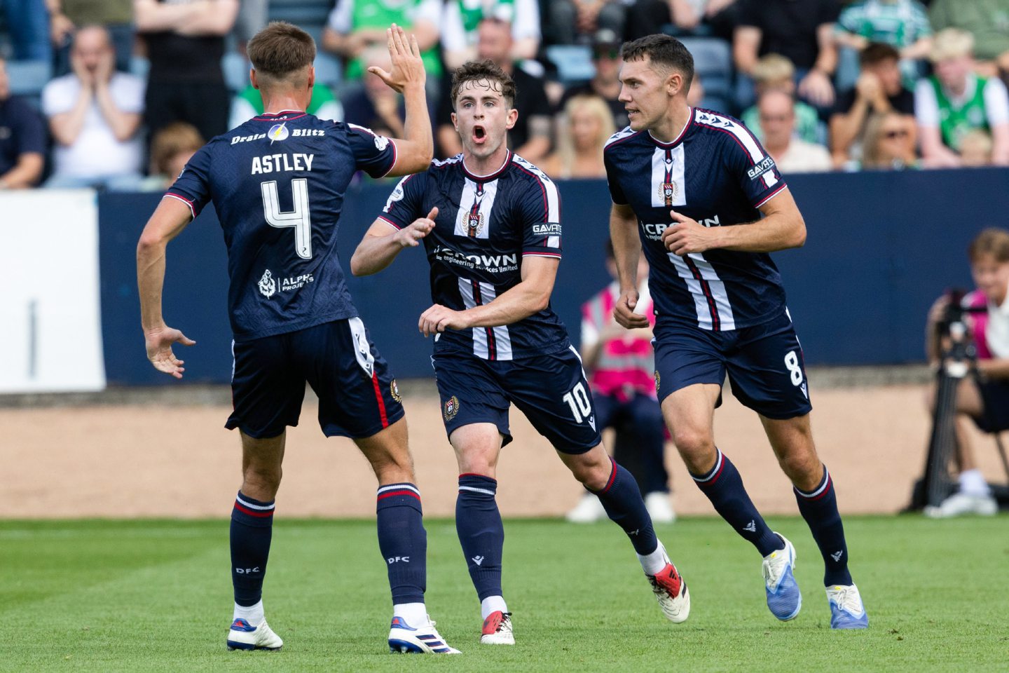Dundee star Fin Robertson on easing 'tension' against Livi