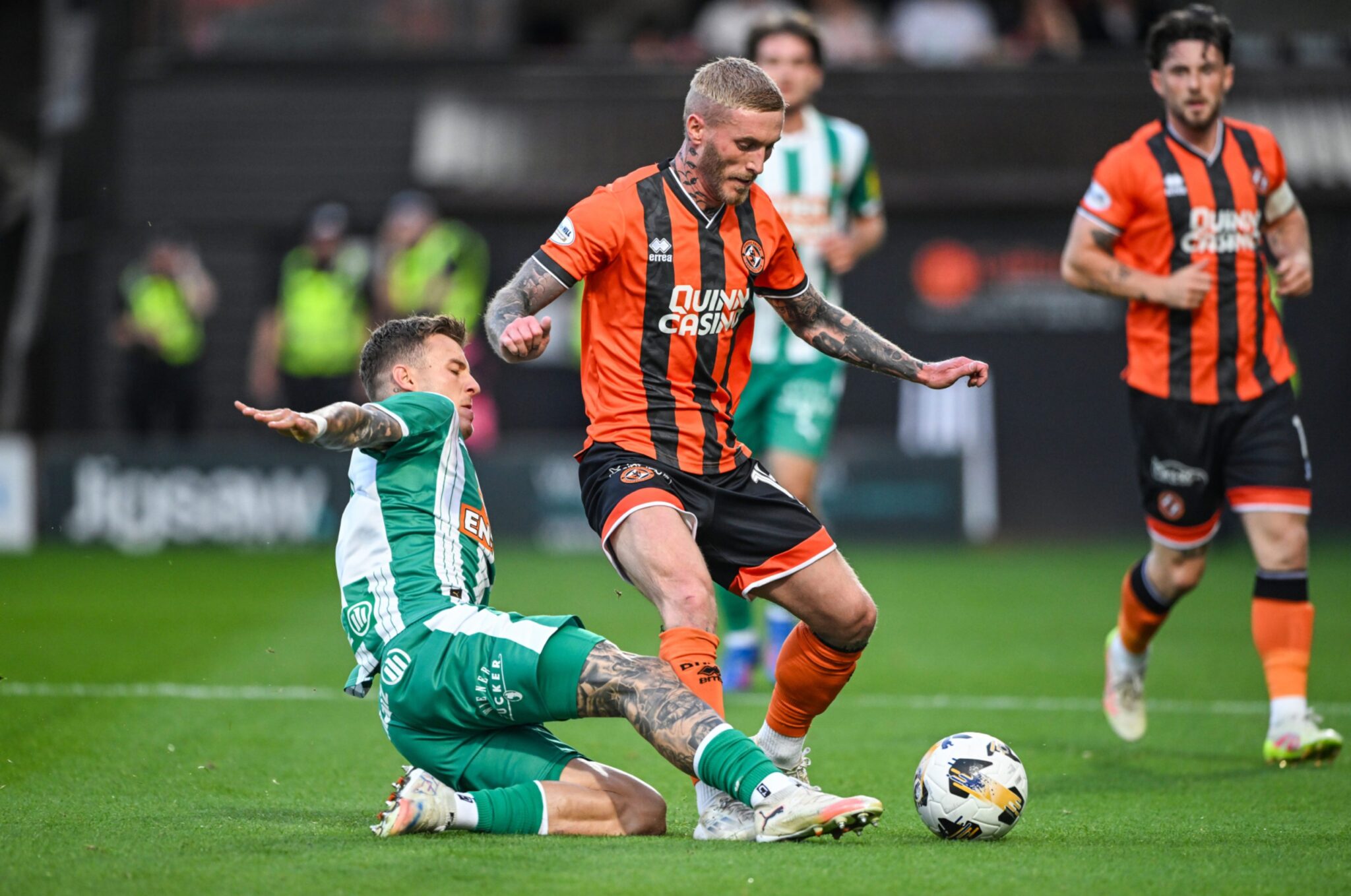 Penalty heartbreak for Dundee United against Rapid Vienna