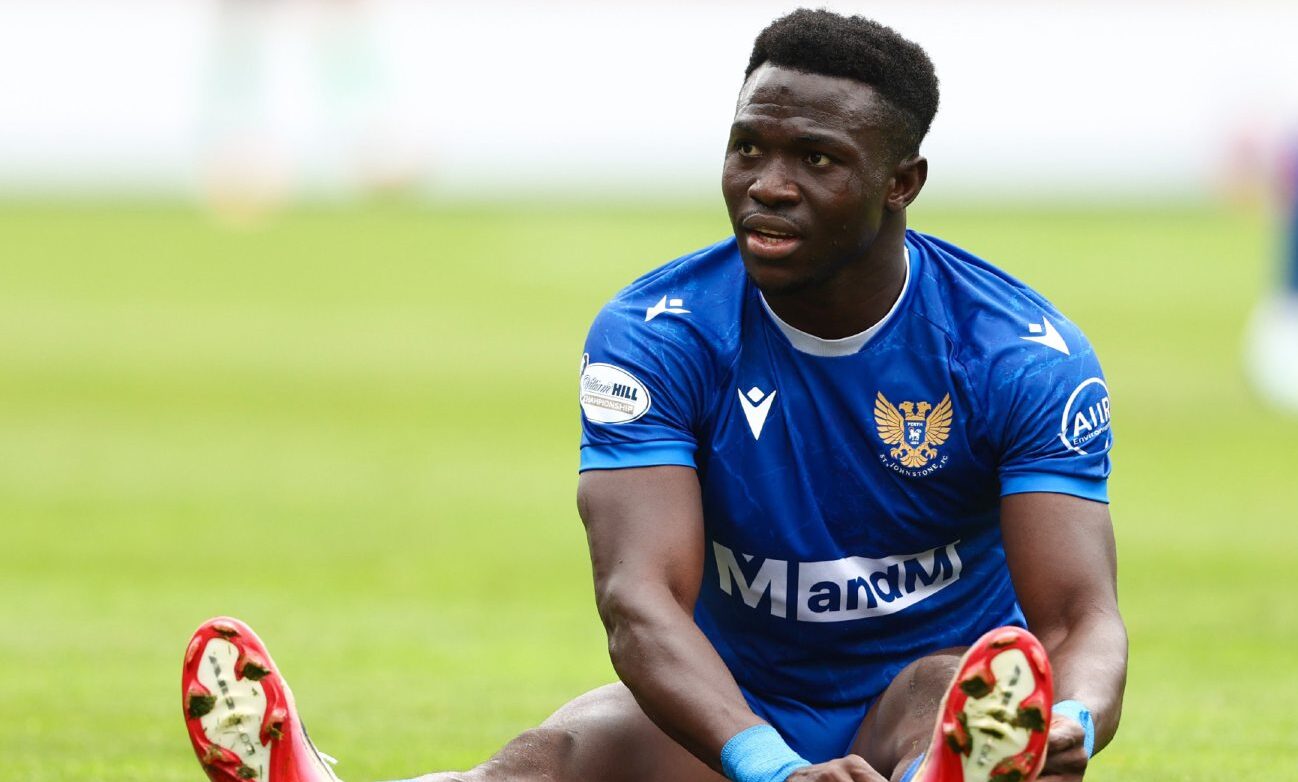 St Johnstone star Adama Sidibeh's move to Stockport IN DOUBT