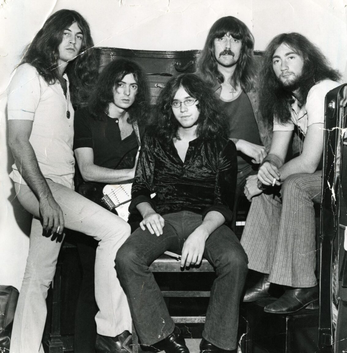 Pictures of Dundee in 1970 include Deep Purple at the Caird Hall