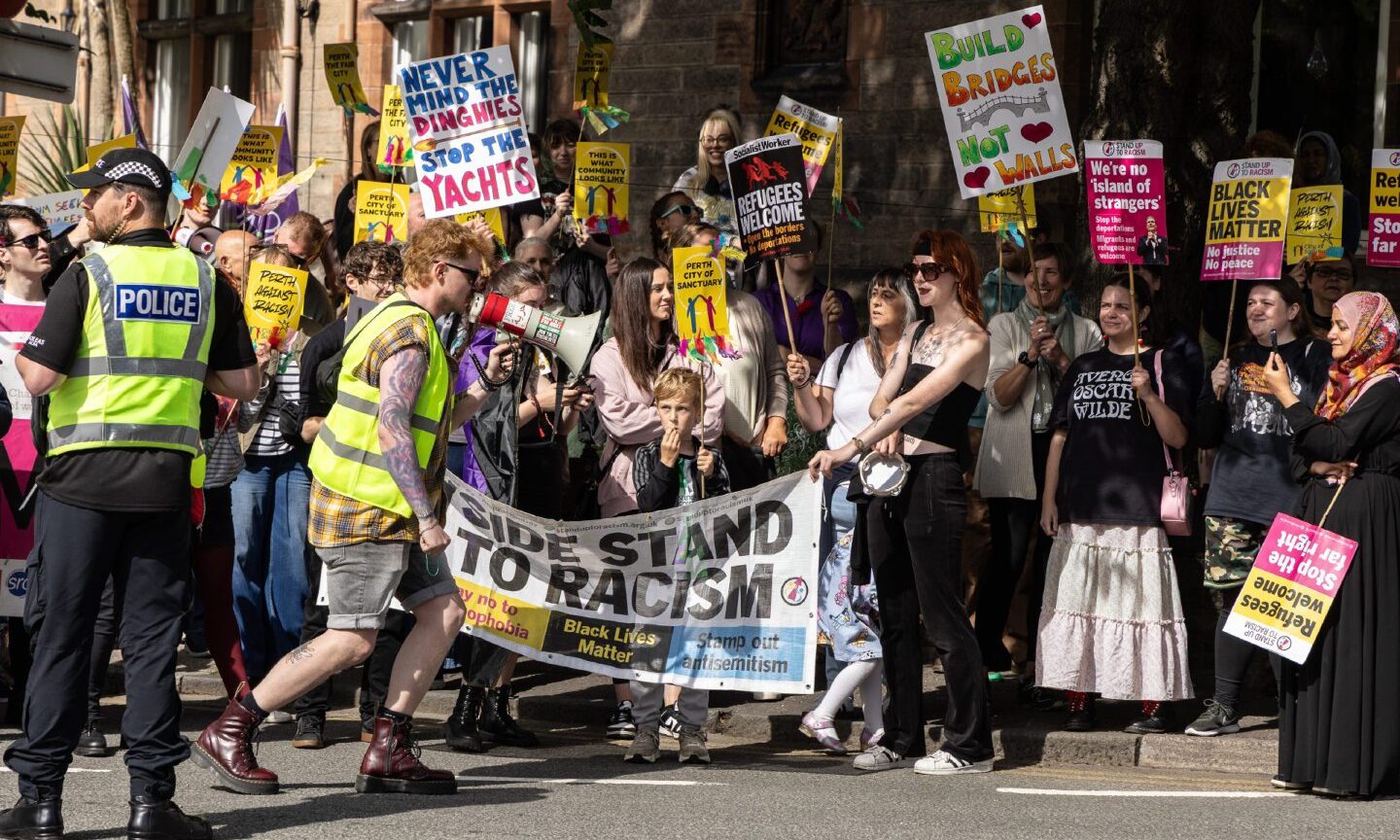 Perth anti-immigration protest criticised by politicians