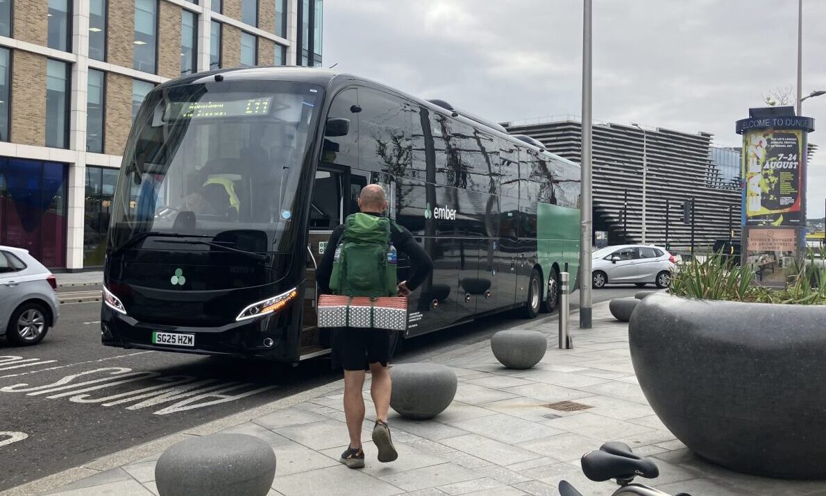 New Ember bus route to connect Pitlochry and Perth to Glasgow