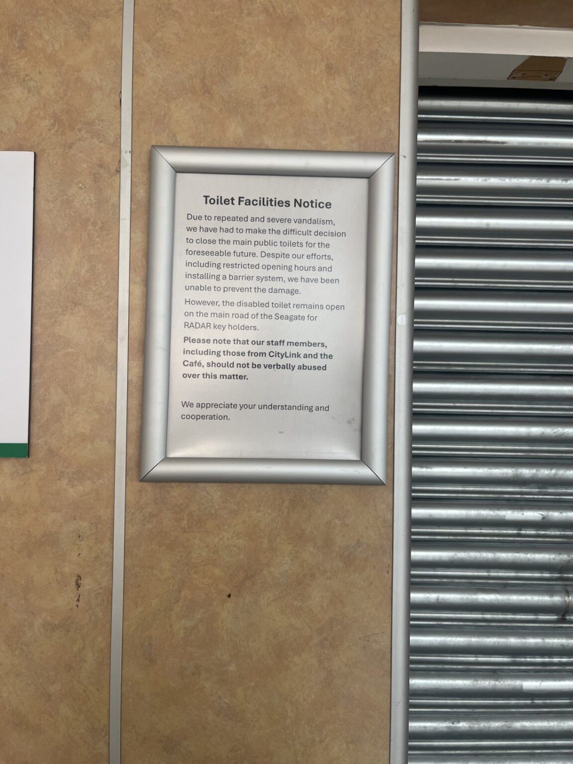 Dundee bus station toilets set to reopen after vandalism closure