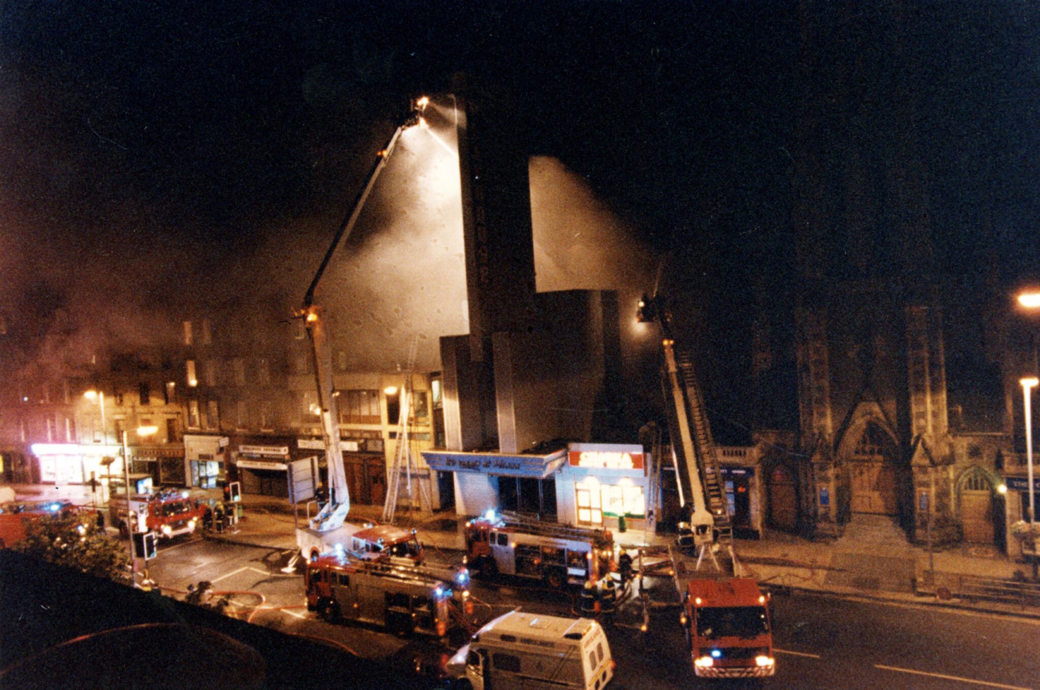 Fire hit Dundee's Mecca bingo hall but survival was on the cards