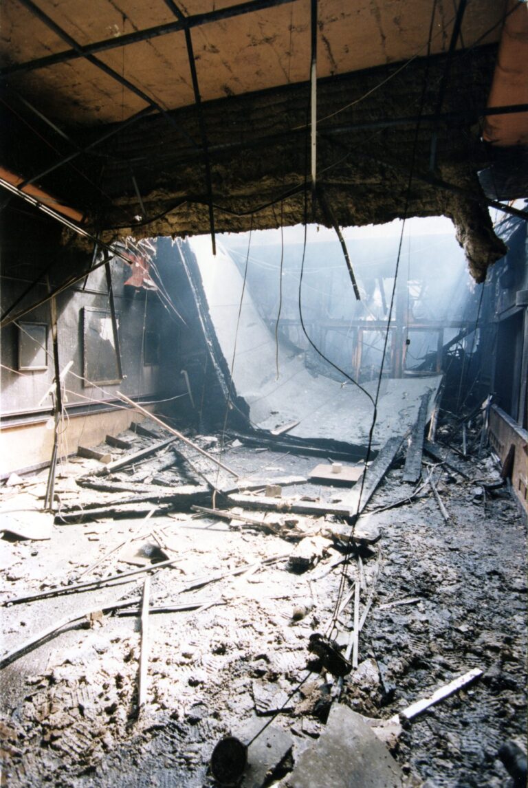 Fire hit Dundee's Mecca bingo hall but survival was on the cards