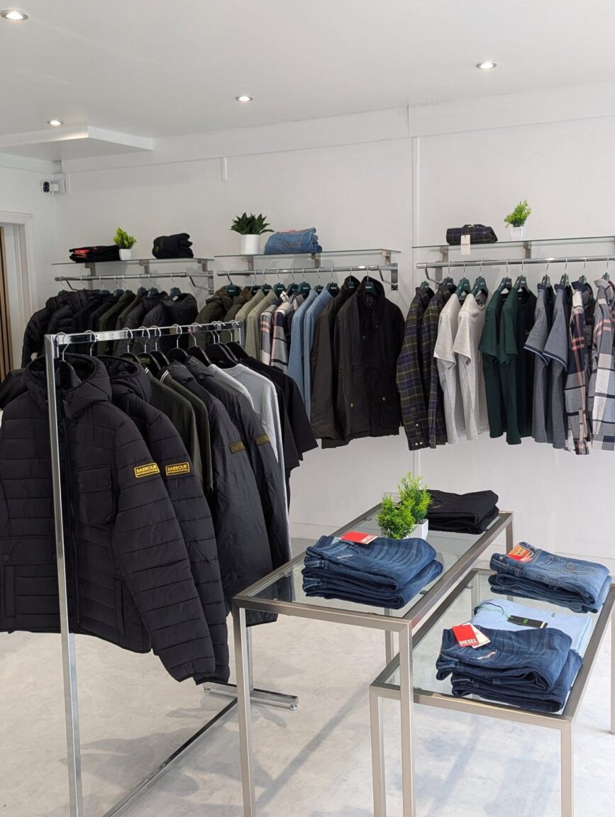 Luxury men's store Esquire Clothing opens on Perth's High Street