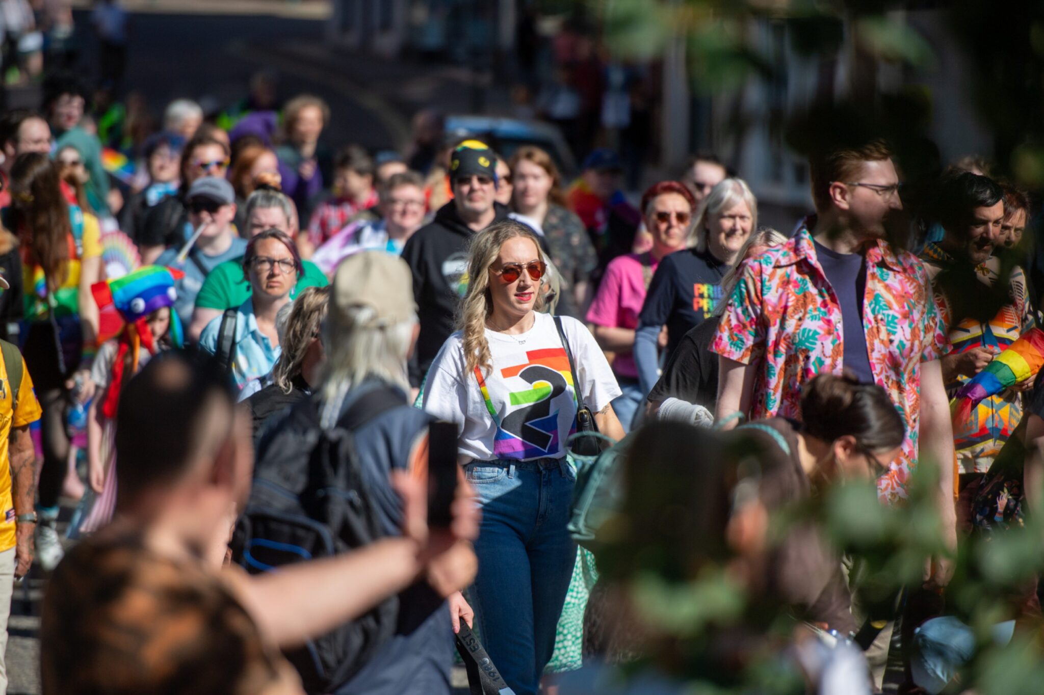 Pictures from first Angus Pride event in Arbroath