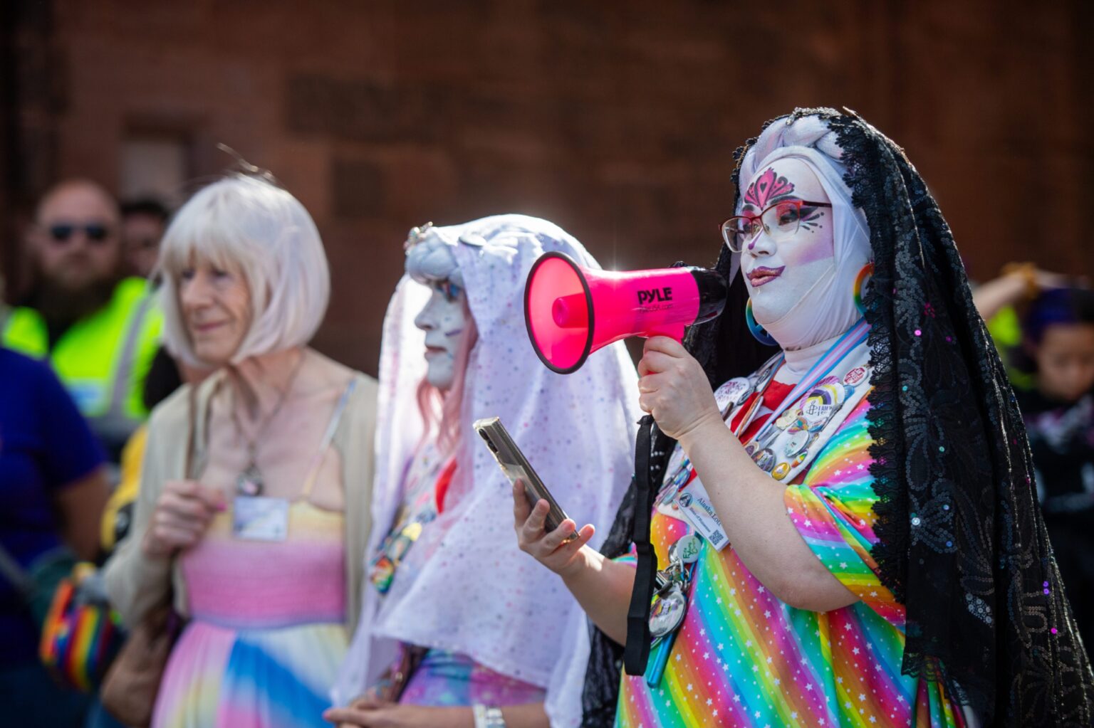 Pictures from first Angus Pride event in Arbroath