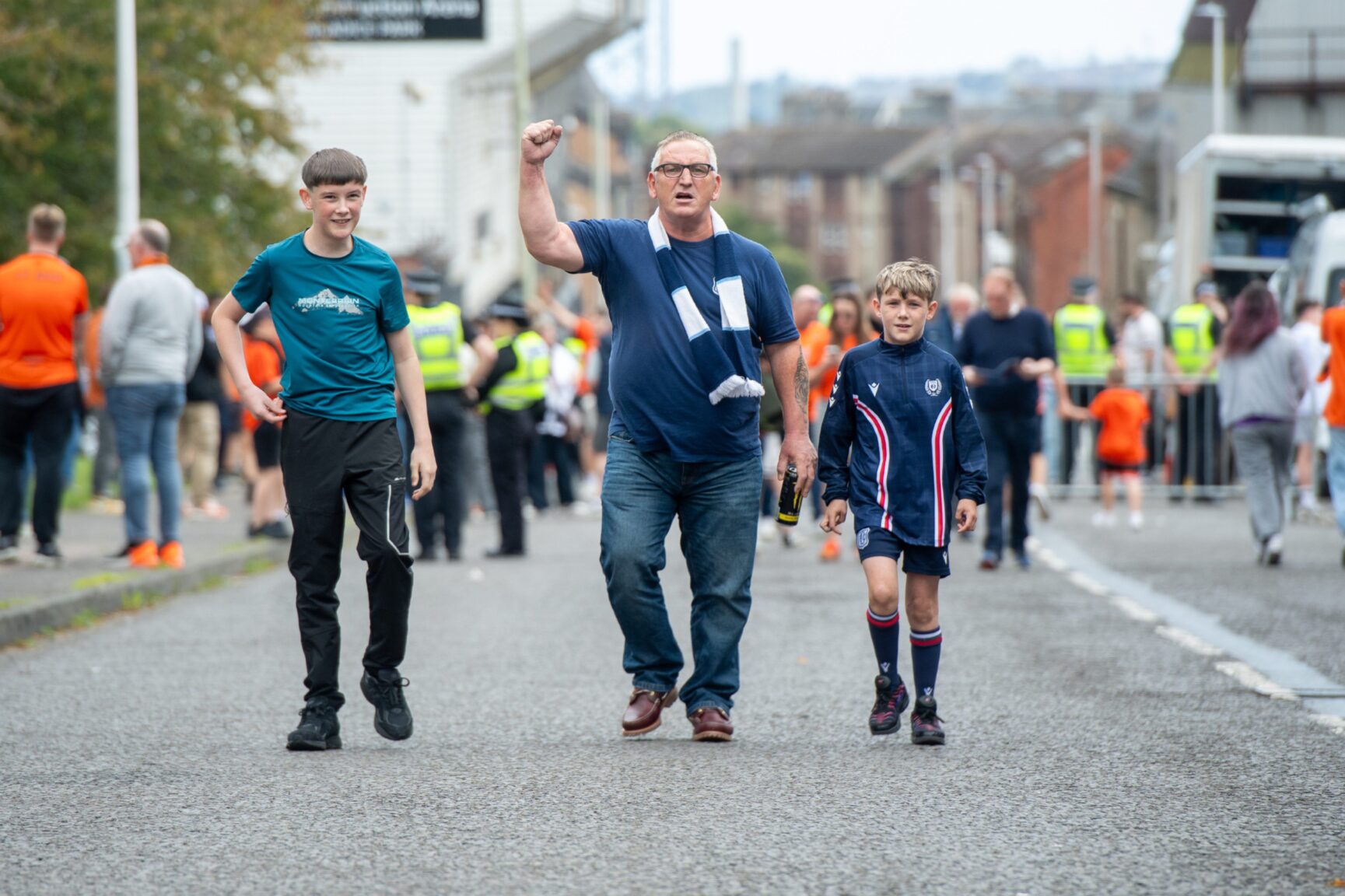 Dundee derby in pictures as fans turn out in force