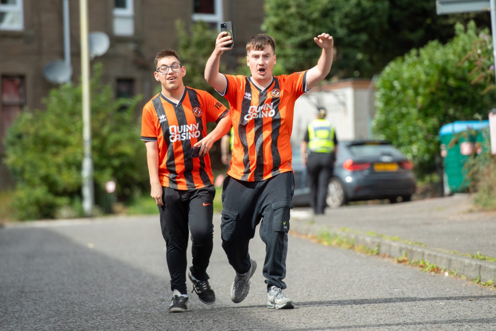 Dundee derby in pictures as fans turn out in force