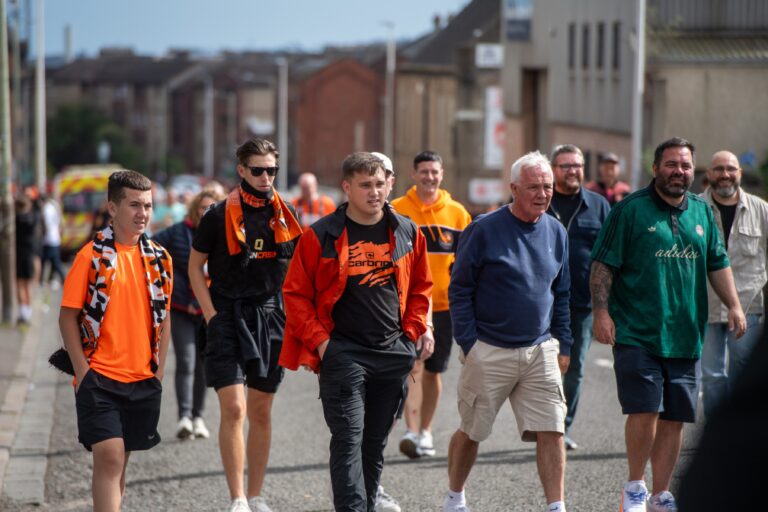 Dundee derby in pictures as fans turn out in force