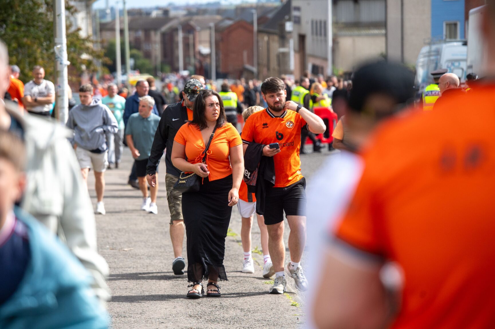 Dundee derby in pictures as fans turn out in force