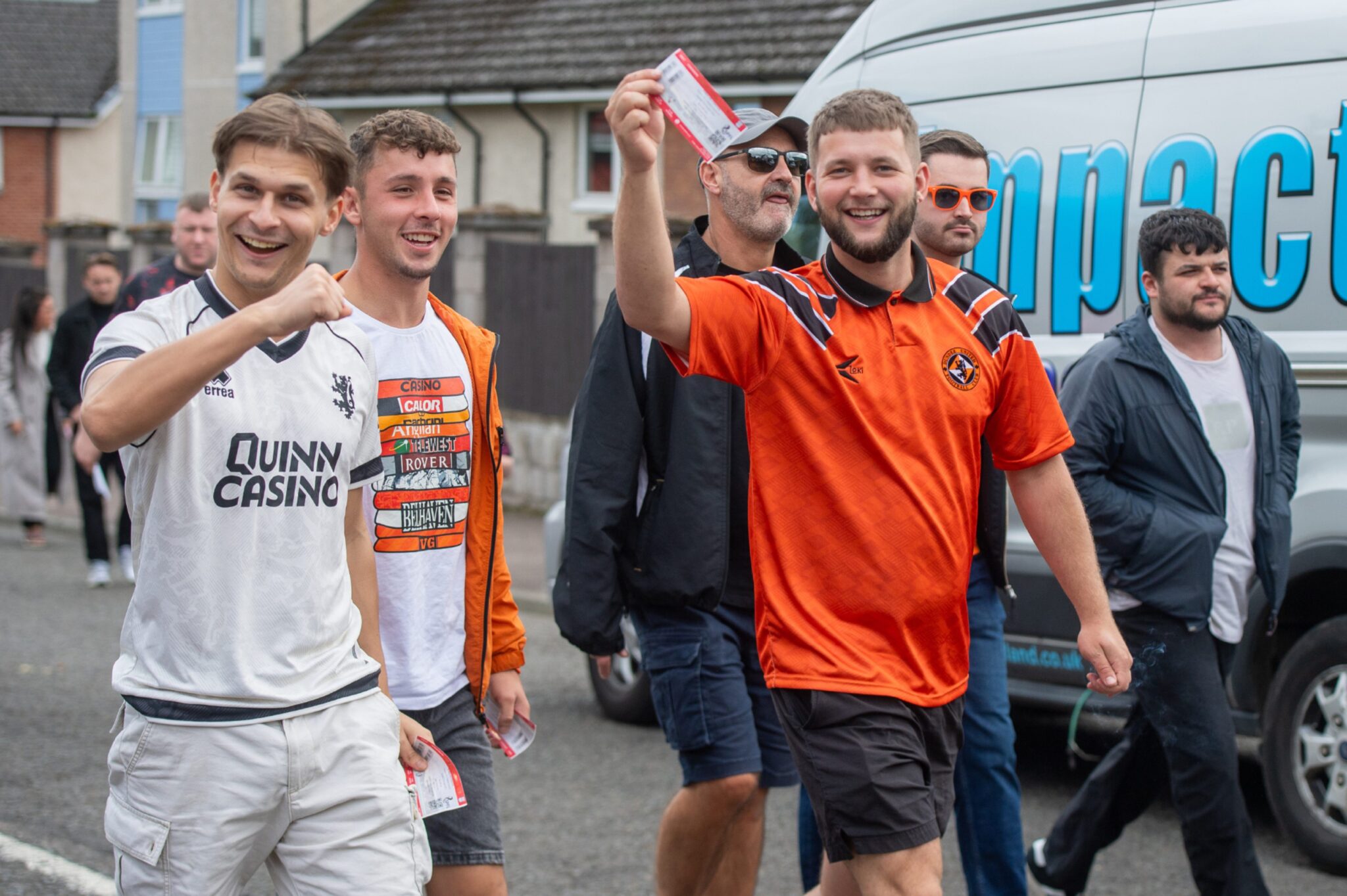 Dundee derby in pictures as fans turn out in force
