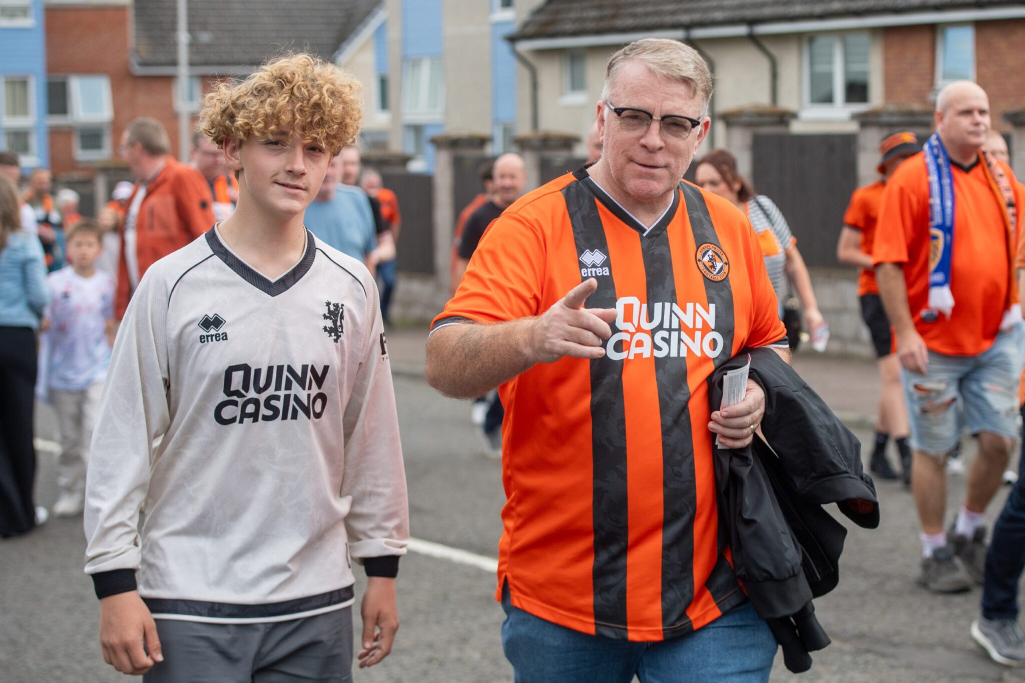 Dundee derby in pictures as fans turn out in force