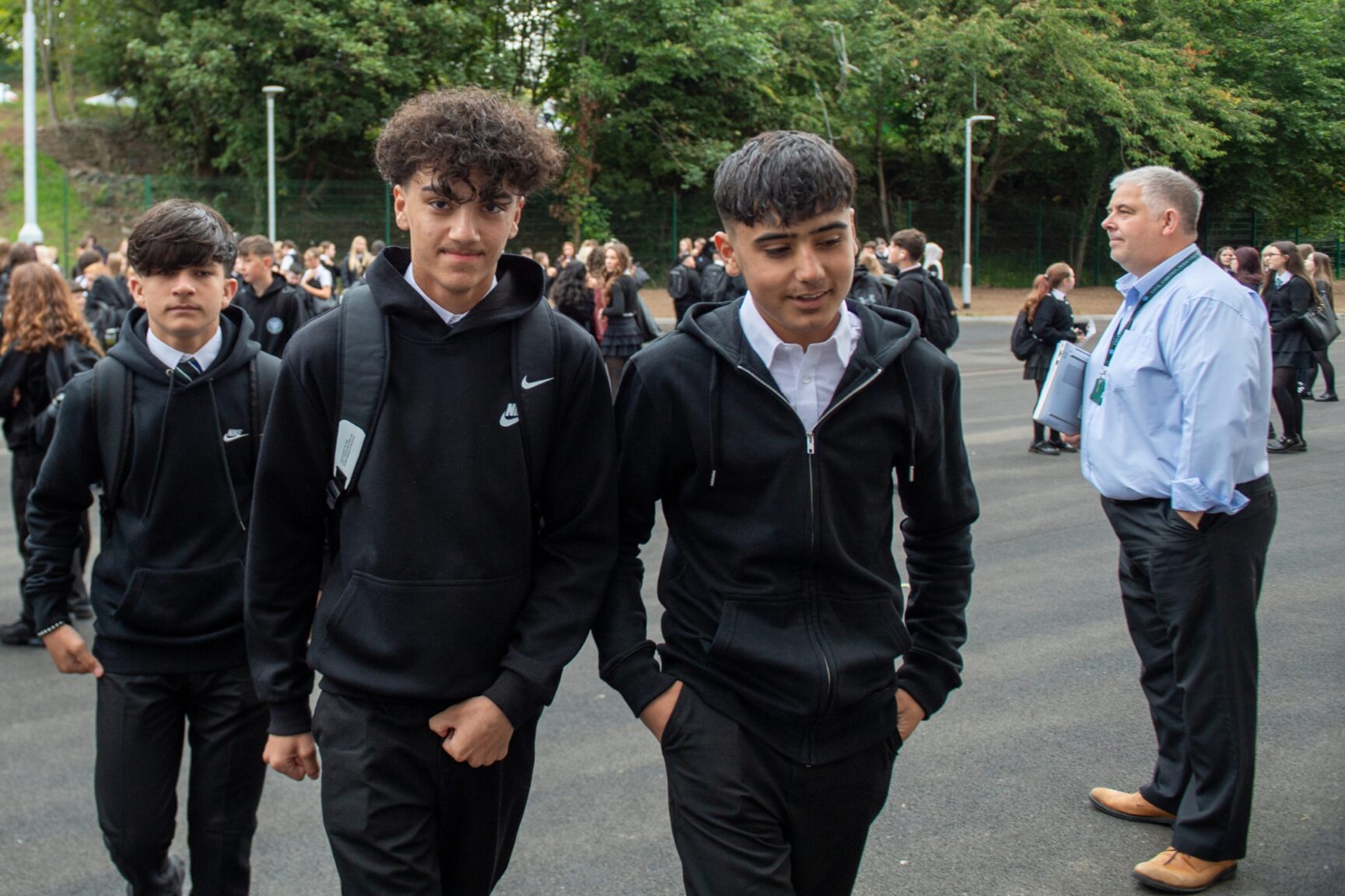 Best pictures as Dundee's Greenfield Academy marks first day