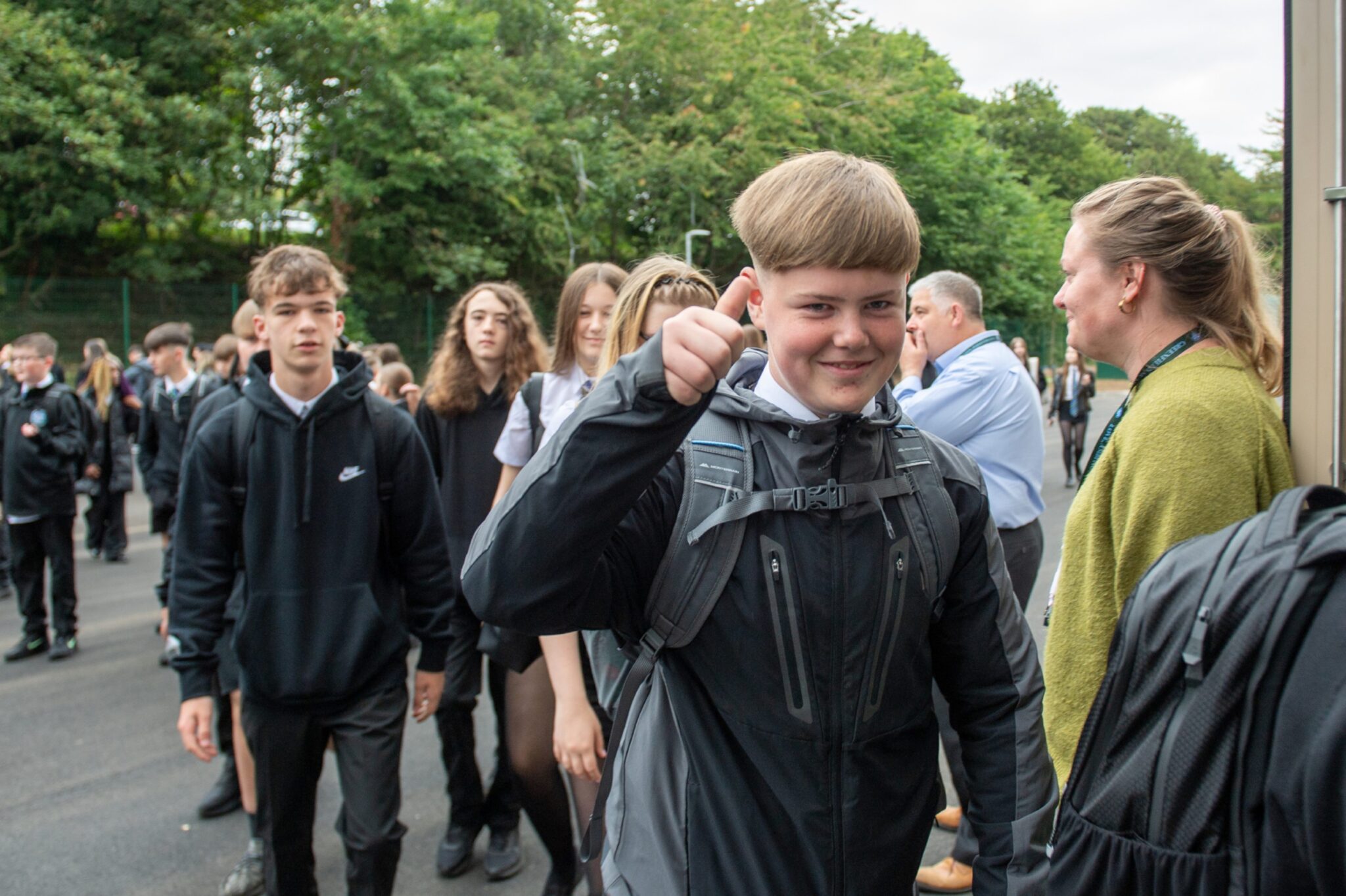 Best pictures as Dundee's Greenfield Academy marks first day