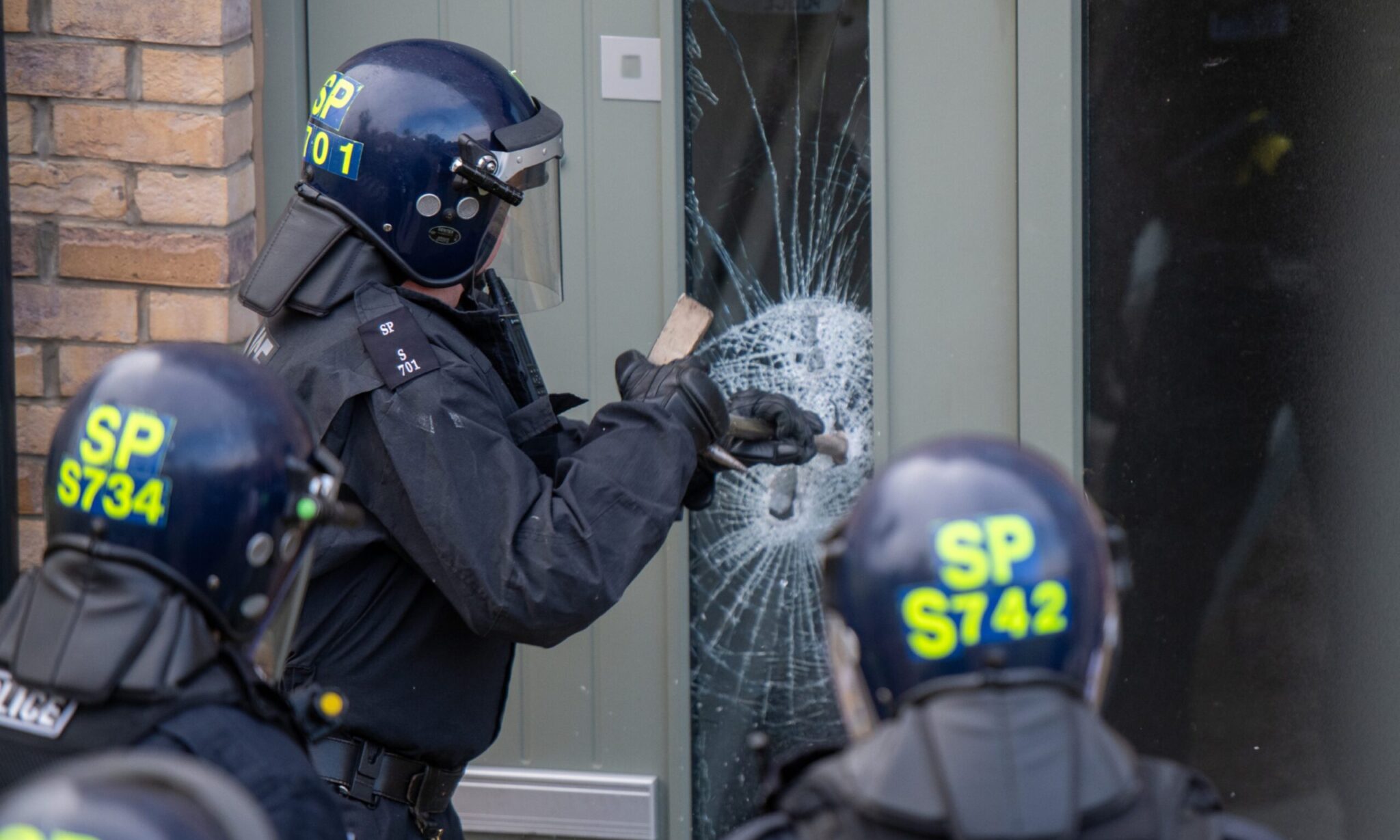Perth street closed as ambulance leaves with police escort