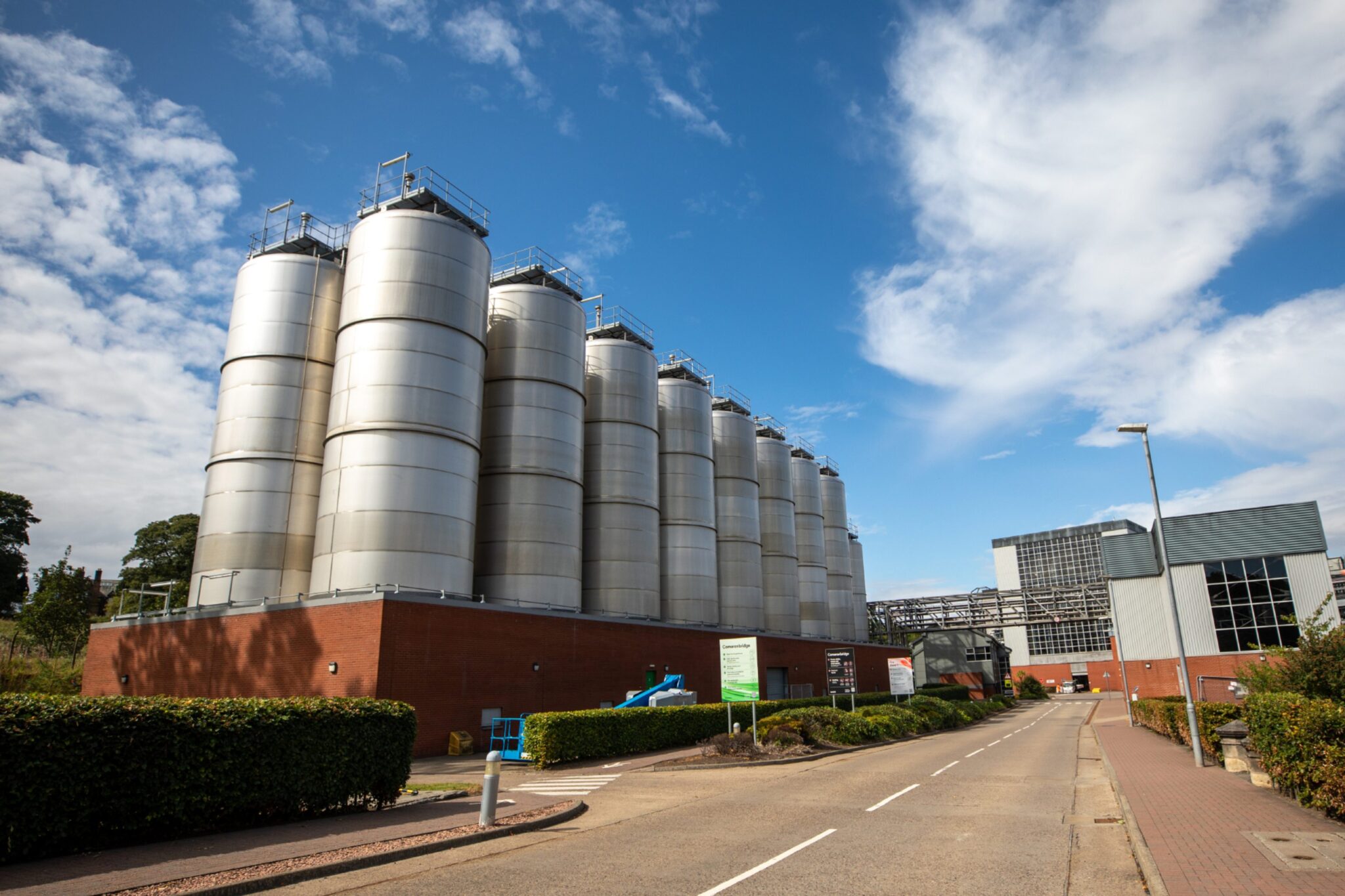 Cameronbridge Distillery makes 3 million bottles of gin each week