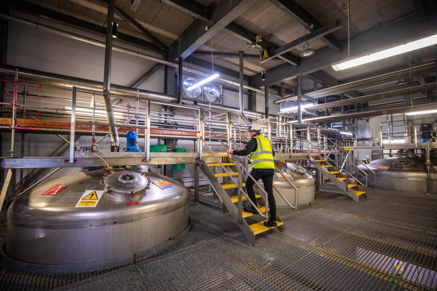 Cameronbridge Distillery makes 3 million bottles of gin each week