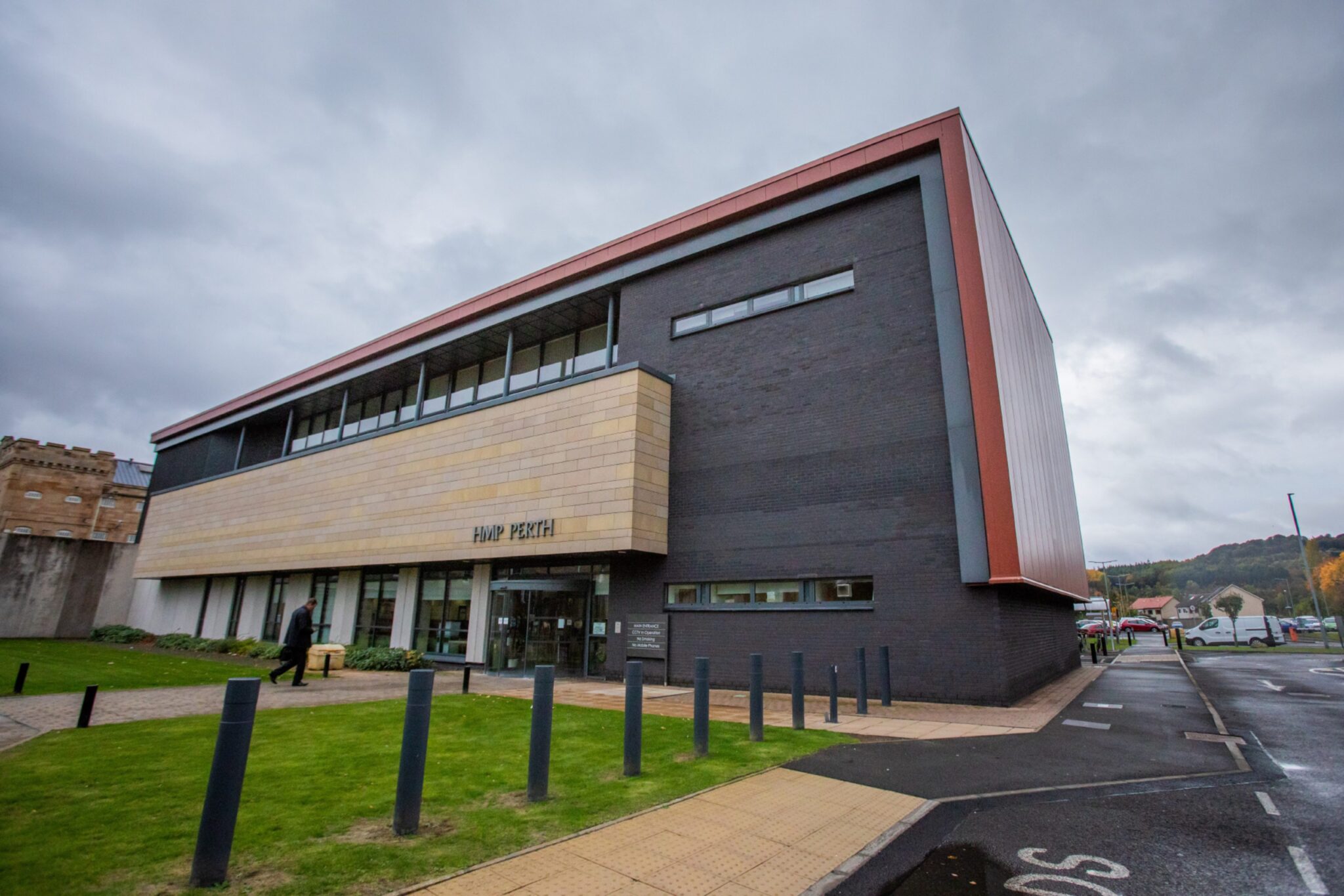 Disgraced prison officer admits sex attack on woman at HMP Perth