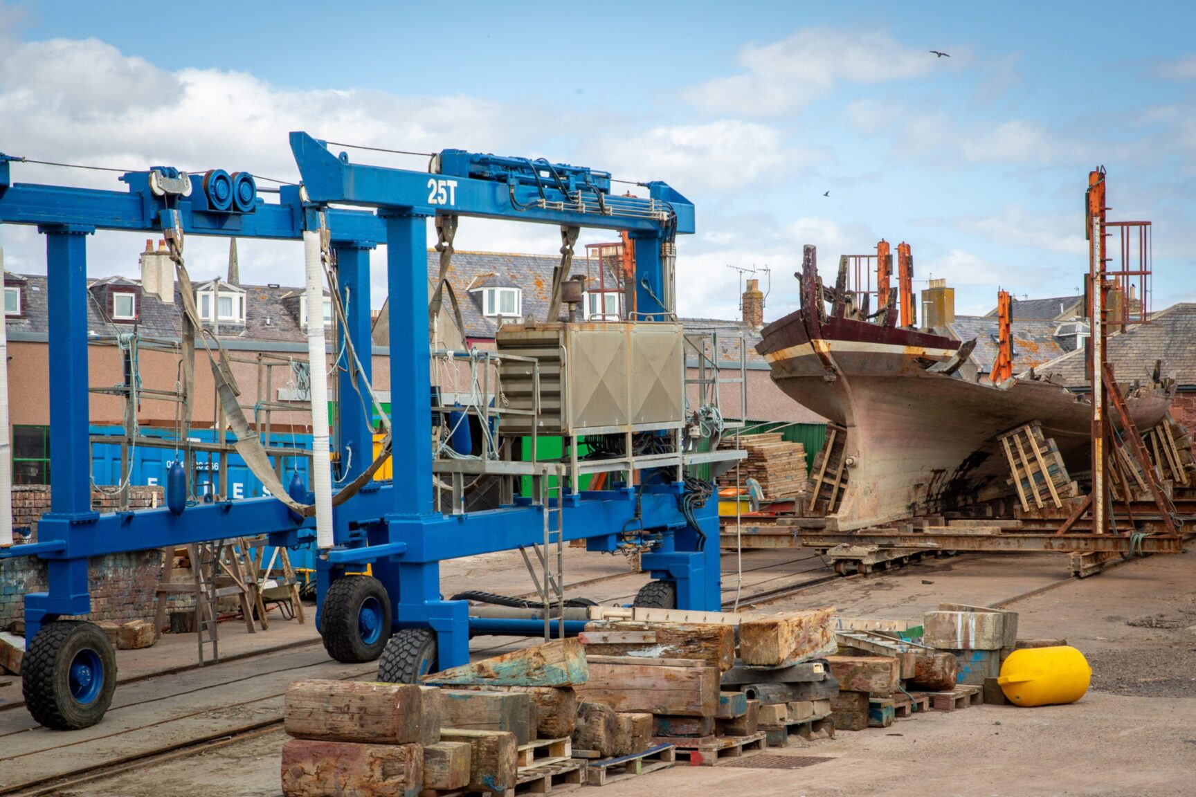 86-year-old boat 'immorally' dismantled in Arbroath harbour row