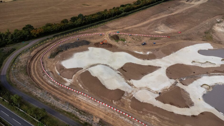 Feddinch golf resort progress revealed in brilliant drone footage
