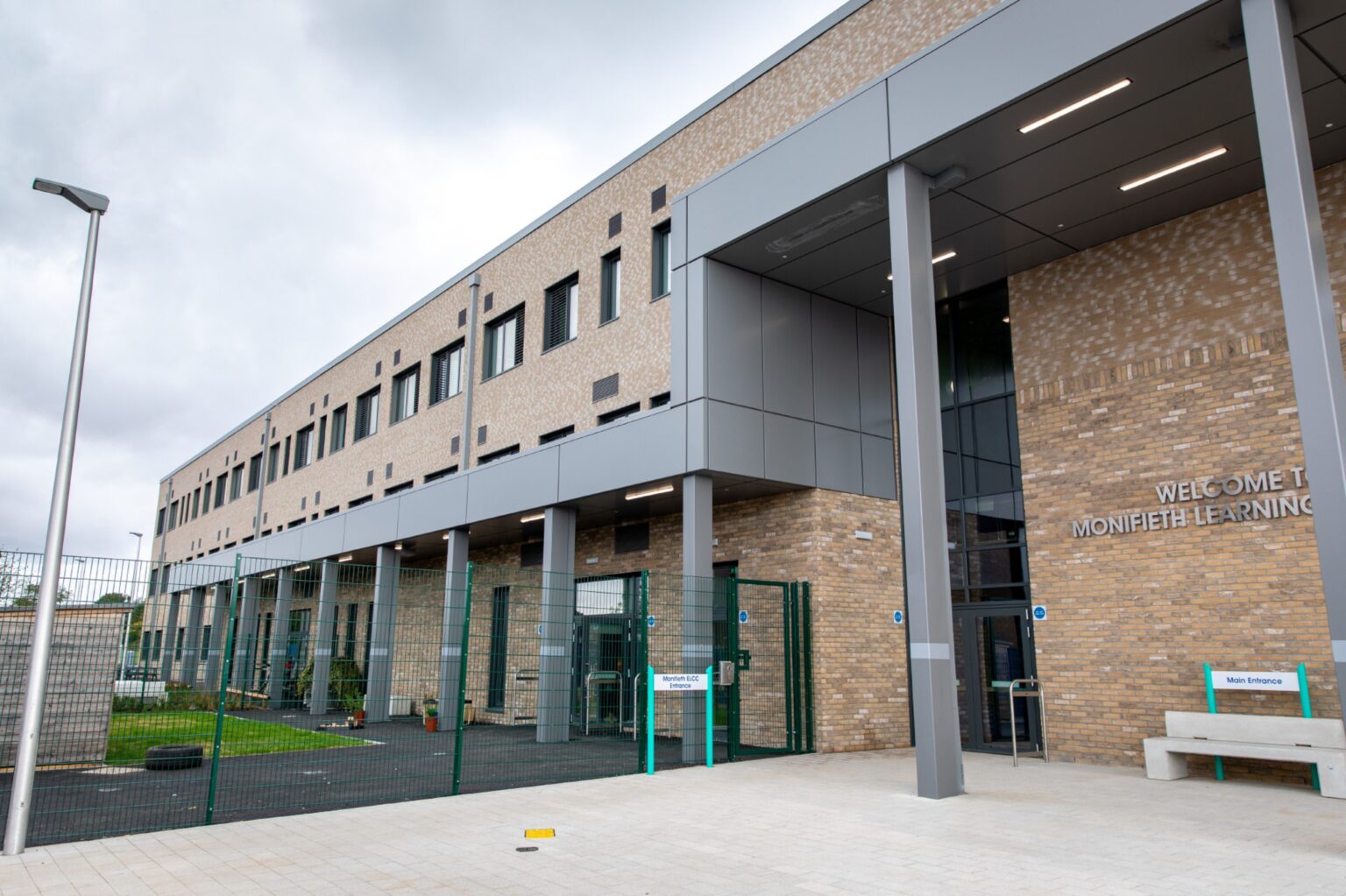 New £66.5m Monifieth High School welcomes first pupils