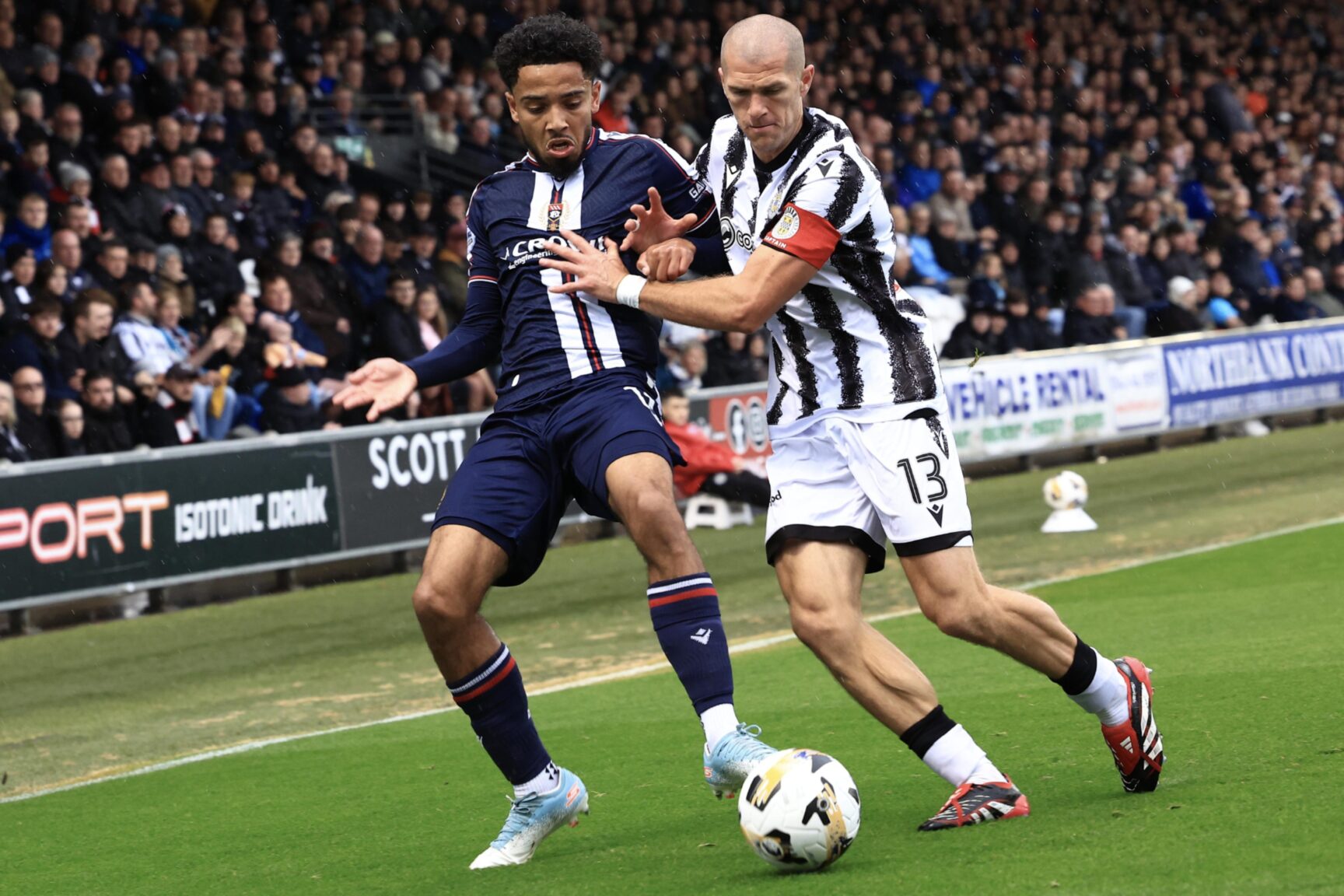 Why is Dundee FC striker Ash Hay angry?