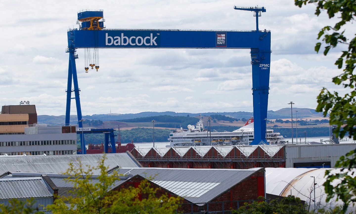 Rosyth shipbuilder hiring overseas 'shows Fifers being robbed by SNP'