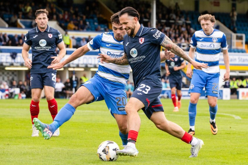 Raith Rovers: Booked Dylan Easton hits back at 'diver' accusations